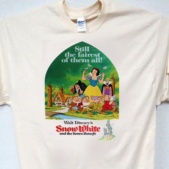Gildan | Shirts | Snow White Vintage Art Cool Tshirt T223 | Poshmark